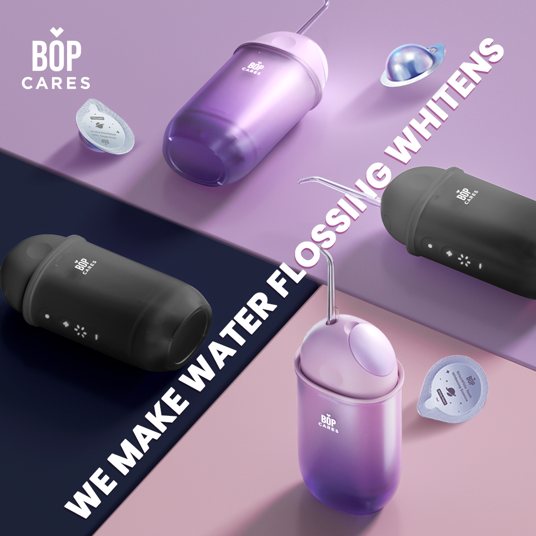 Bop Water Flosser - It's Peachy Keen